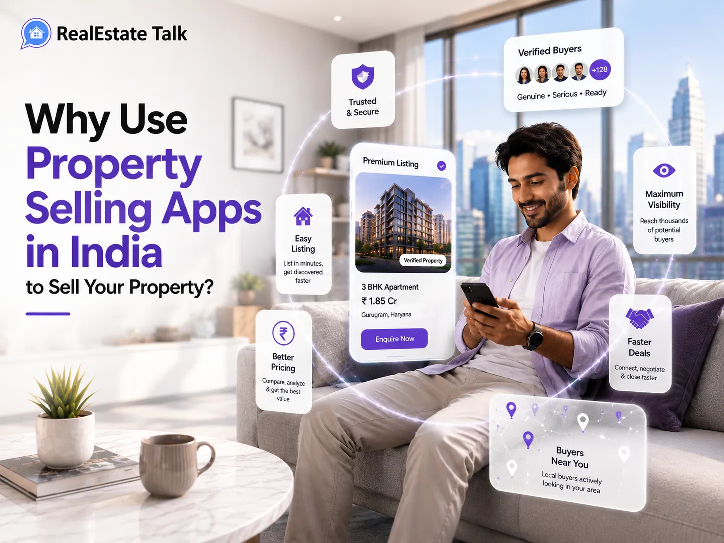 Best Property Selling Apps in India 2026 | RealEstate Talk